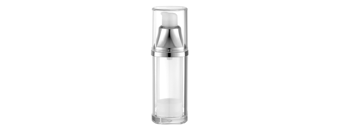 Flacone airless quadrato in acrilico da 20 ml | Soluzioni di packaging ...